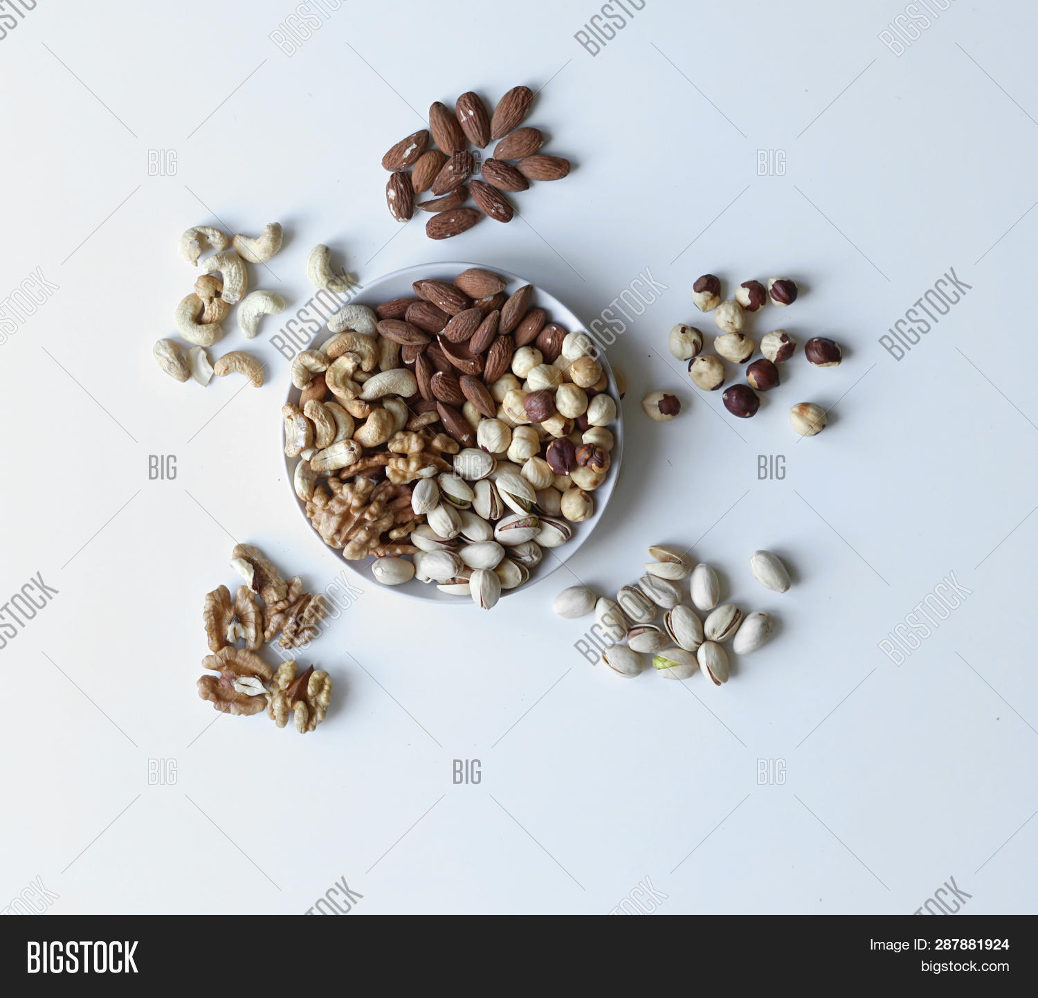 Healthy Food. Nuts Mix Image & Photo (Free Trial) | Bigstock