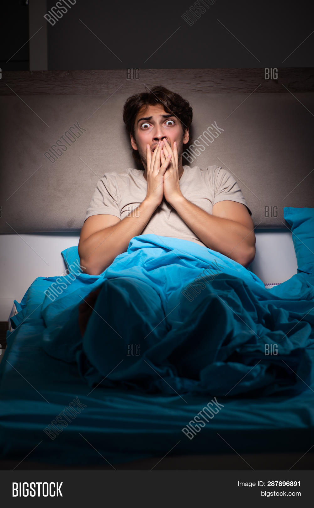 Young Man Scared His Image & Photo (Free Trial) | Bigstock