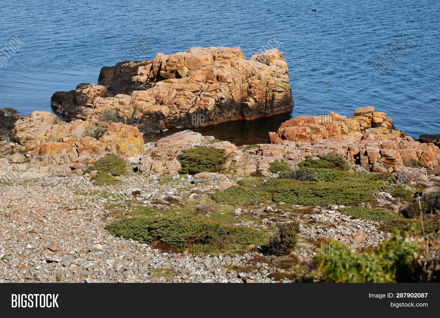 Rocks Shore Line Image & Photo (Free Trial) | Bigstock