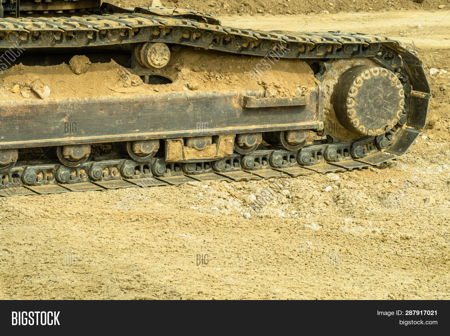 Side View Backhoe Image & Photo (Free Trial) | Bigstock
