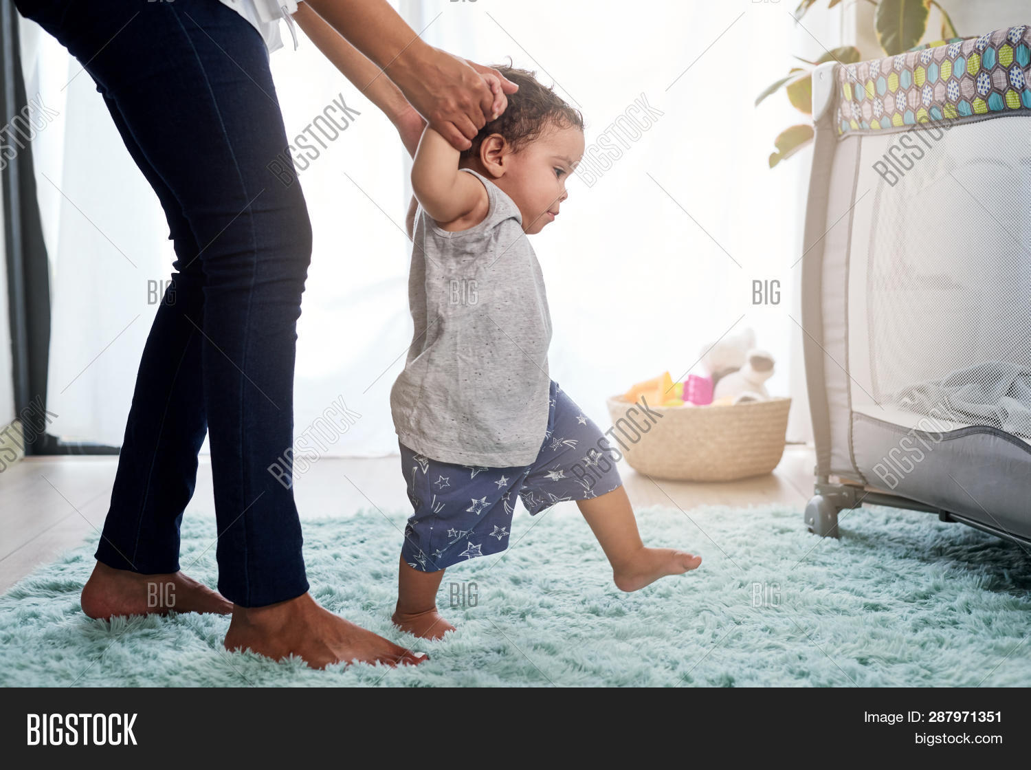 Baby's First Steps Image & Photo (Free Trial) | Bigstock