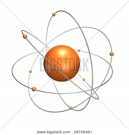 Orange Atom Chrome Image & Photo (Free Trial) | Bigstock
