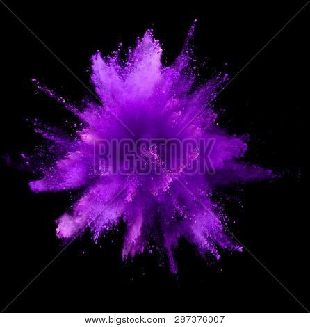 Explosion Purple Image & Photo (Free Trial) | Bigstock