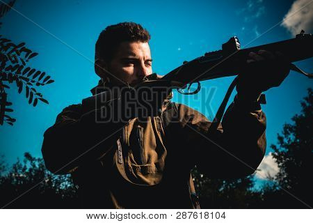 Hunting Gun. Hunter Image & Photo (Free Trial) | Bigstock