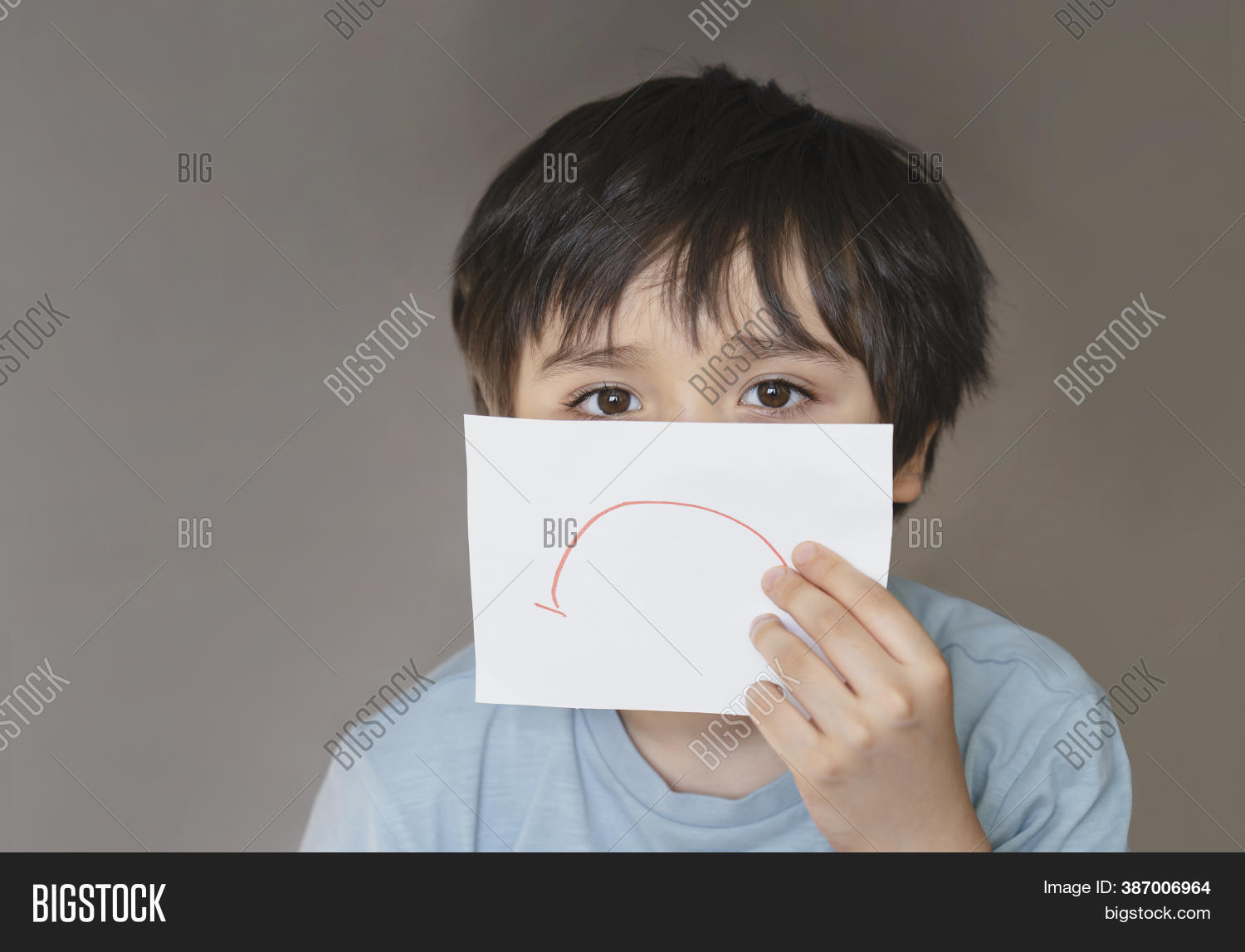 Portrait Bored Kid Sad Image & Photo (Free Trial) | Bigstock