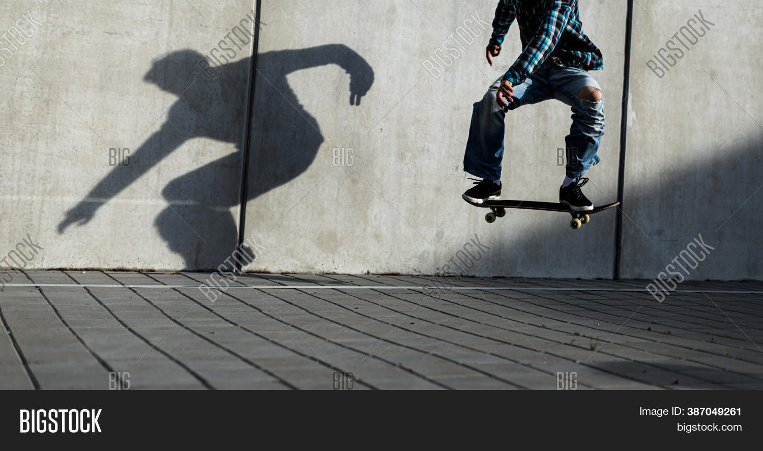 Skateboarder Riding Image & Photo (Free Trial) | Bigstock