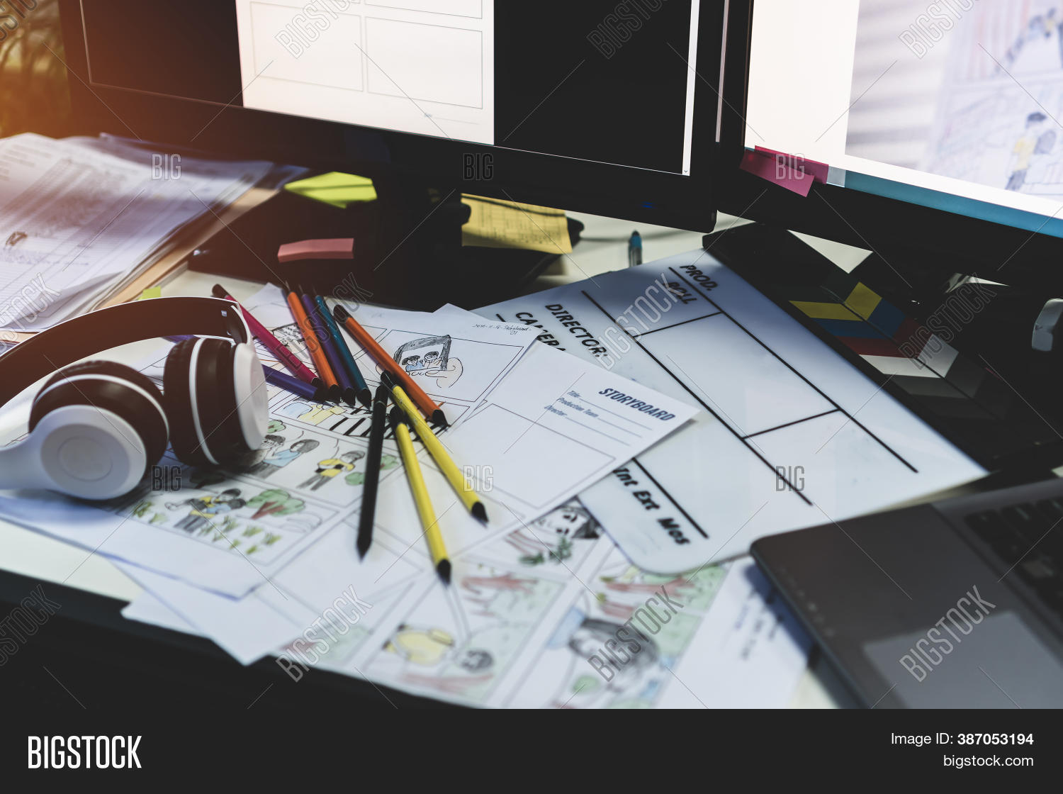 Storyboard Video Pre- Image & Photo (Free Trial) | Bigstock