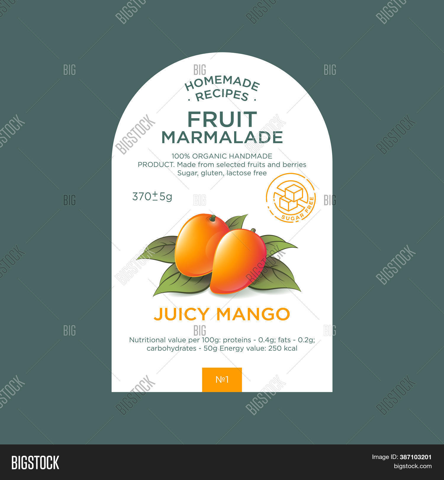 Label Packaging Mango Vector & Photo (Free Trial) | Bigstock