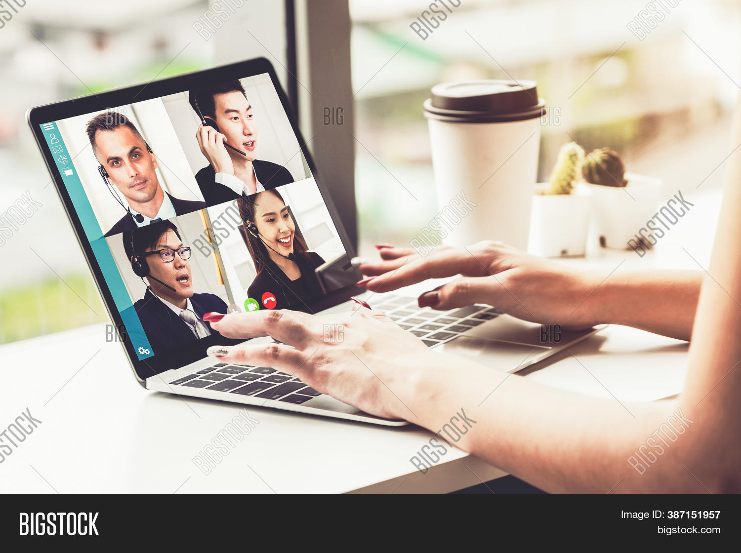 Video Call Business Image & Photo (Free Trial) | Bigstock