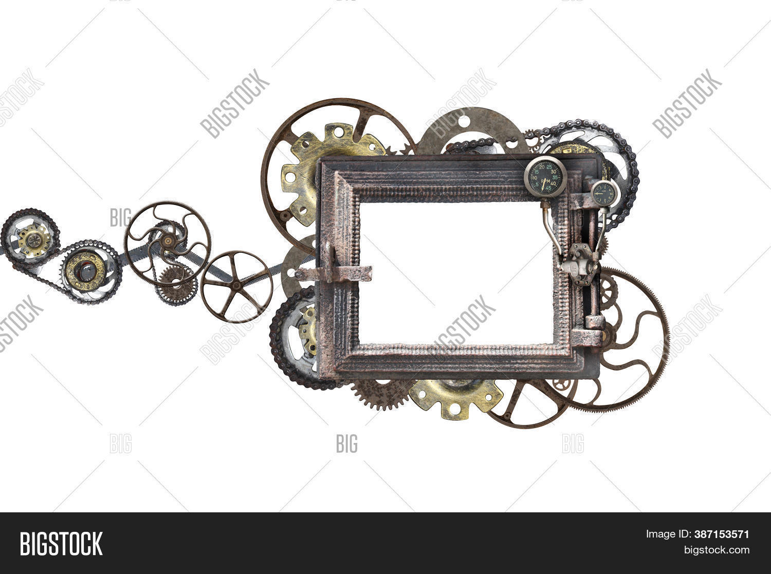 Metallic Square Frame Image & Photo (Free Trial) | Bigstock