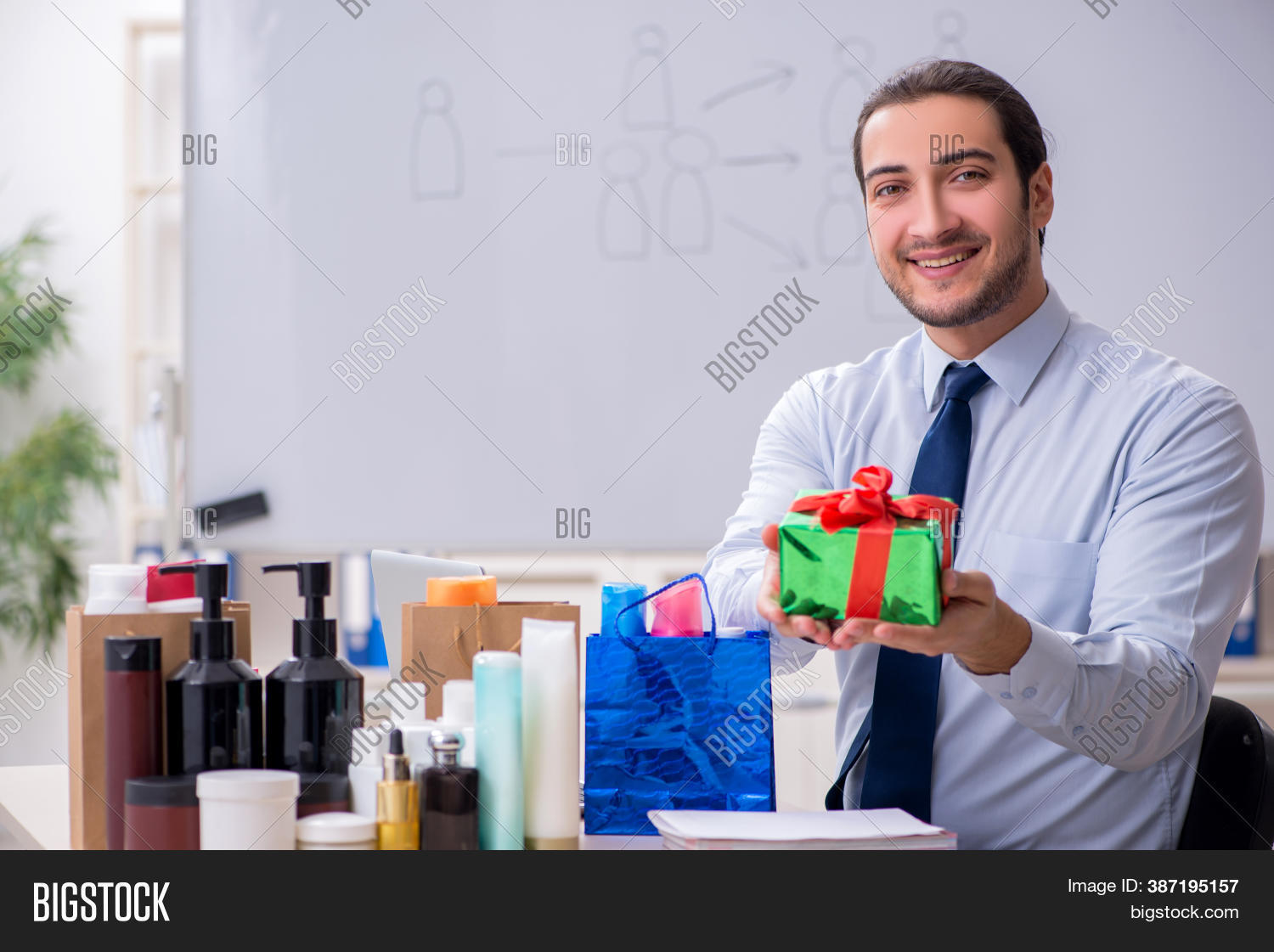 Young Male Shopaholic Image & Photo (Free Trial) | Bigstock