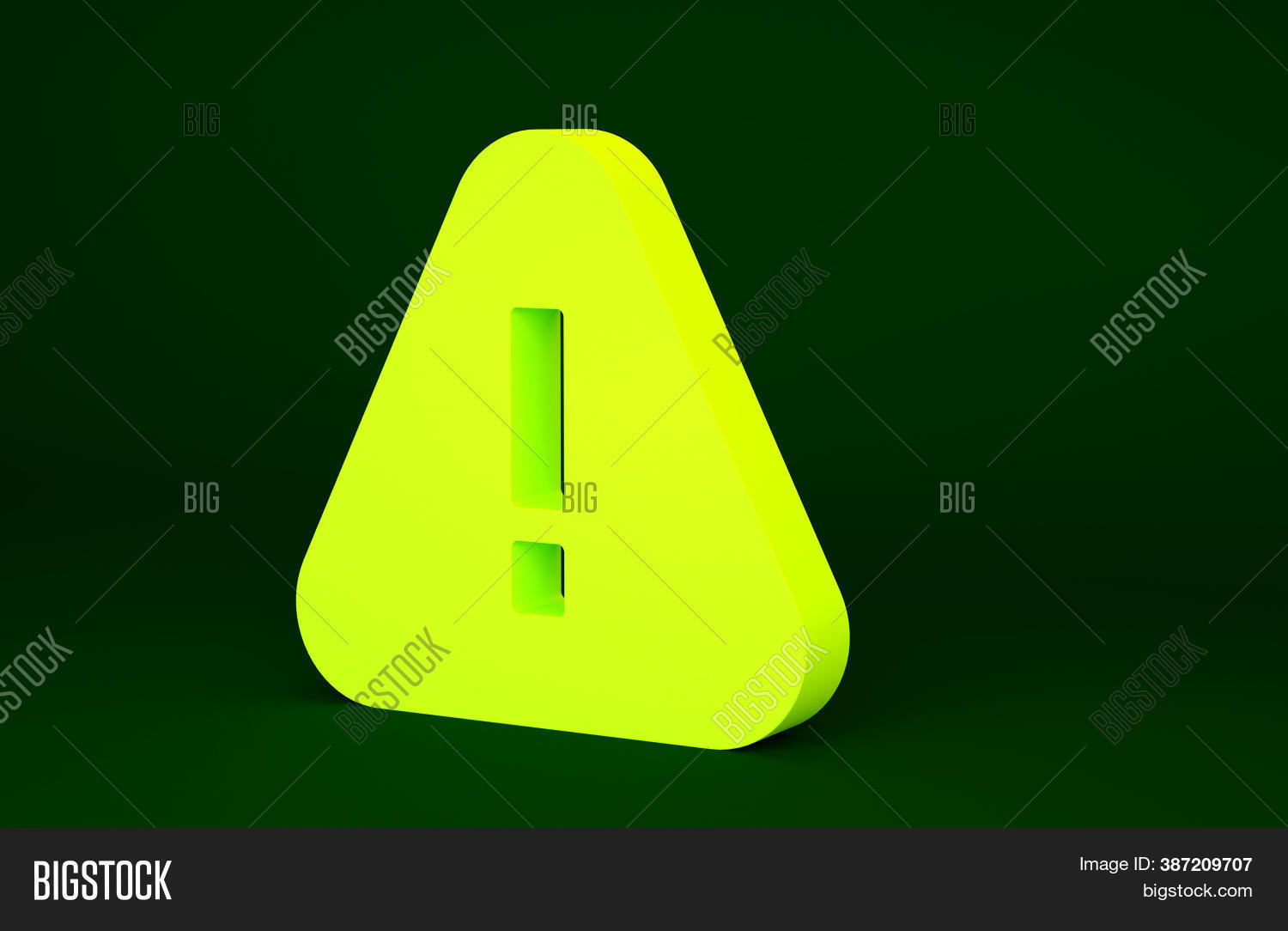 Yellow Exclamation Image & Photo (Free Trial) | Bigstock