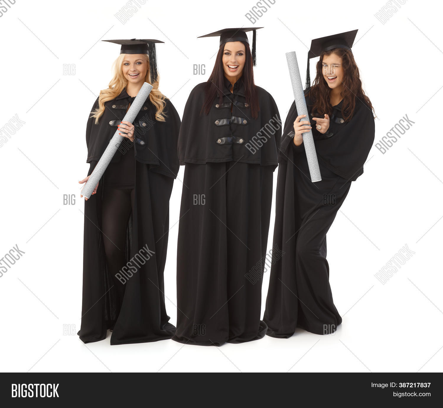 Three Pretty Female Image & Photo (Free Trial) | Bigstock