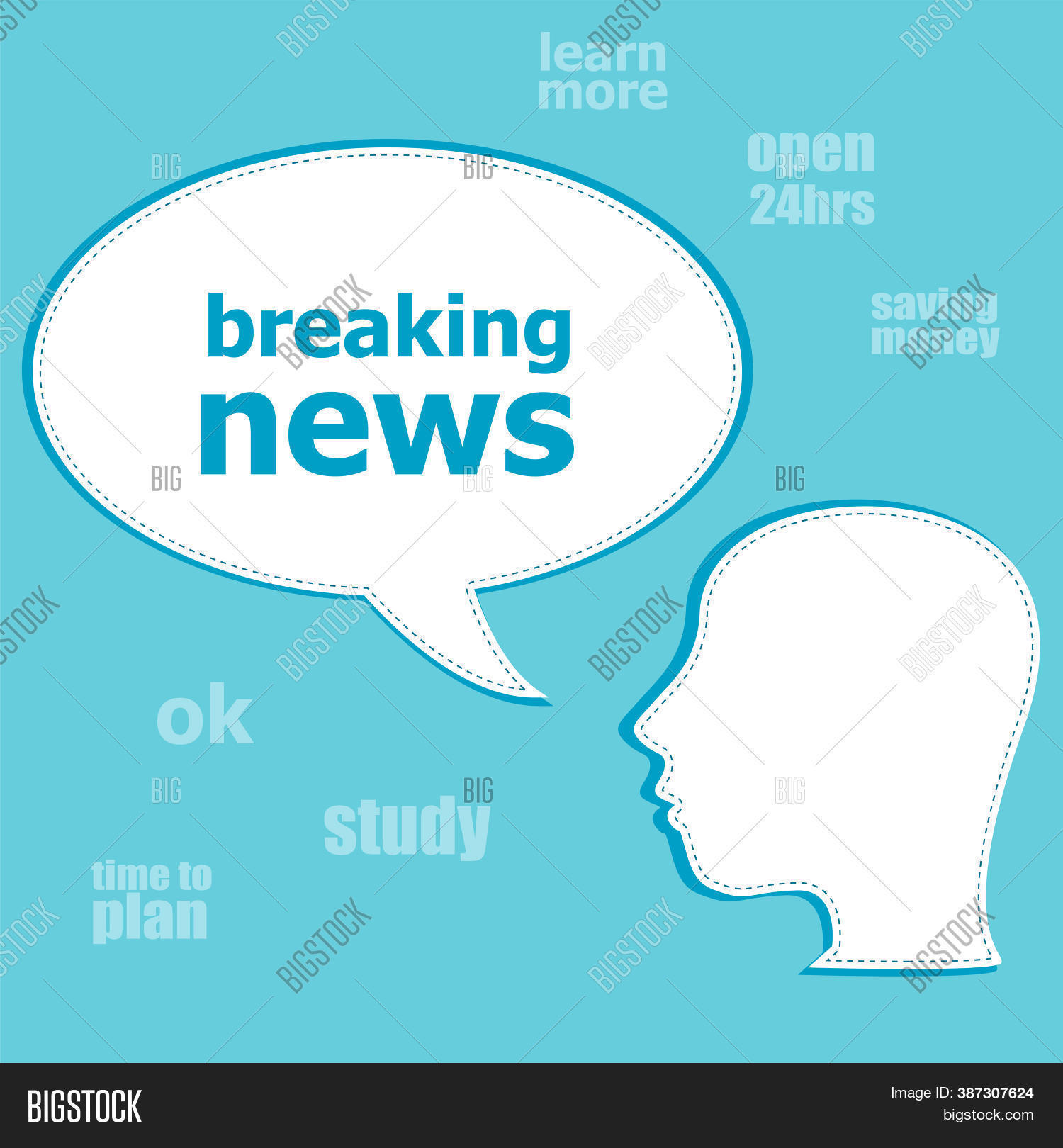 Text Breaking News. Image & Photo (Free Trial) | Bigstock