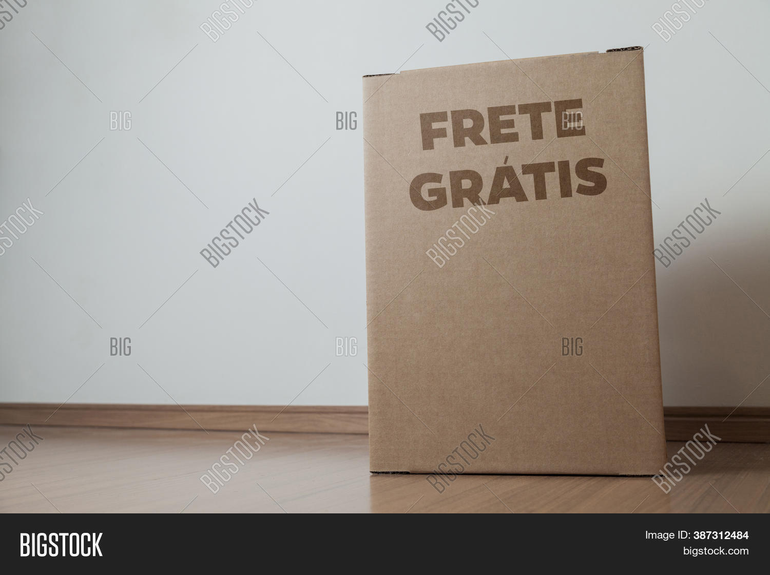 Cardboard Box Written Image & Photo (Free Trial) | Bigstock