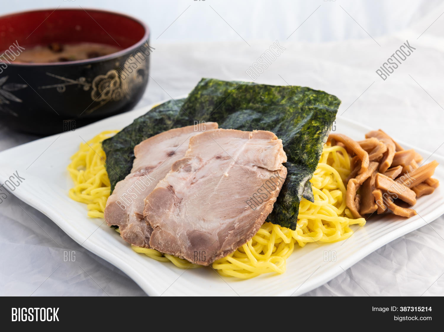 Tsuke Ramen, Sea Weed Image & Photo (Free Trial) | Bigstock