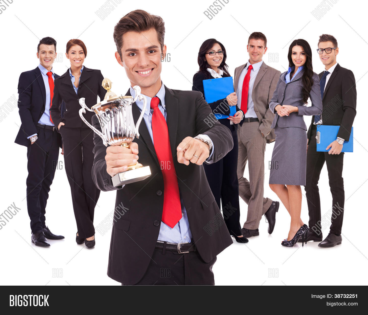 Winning Business Team Image & Photo (Free Trial) | Bigstock