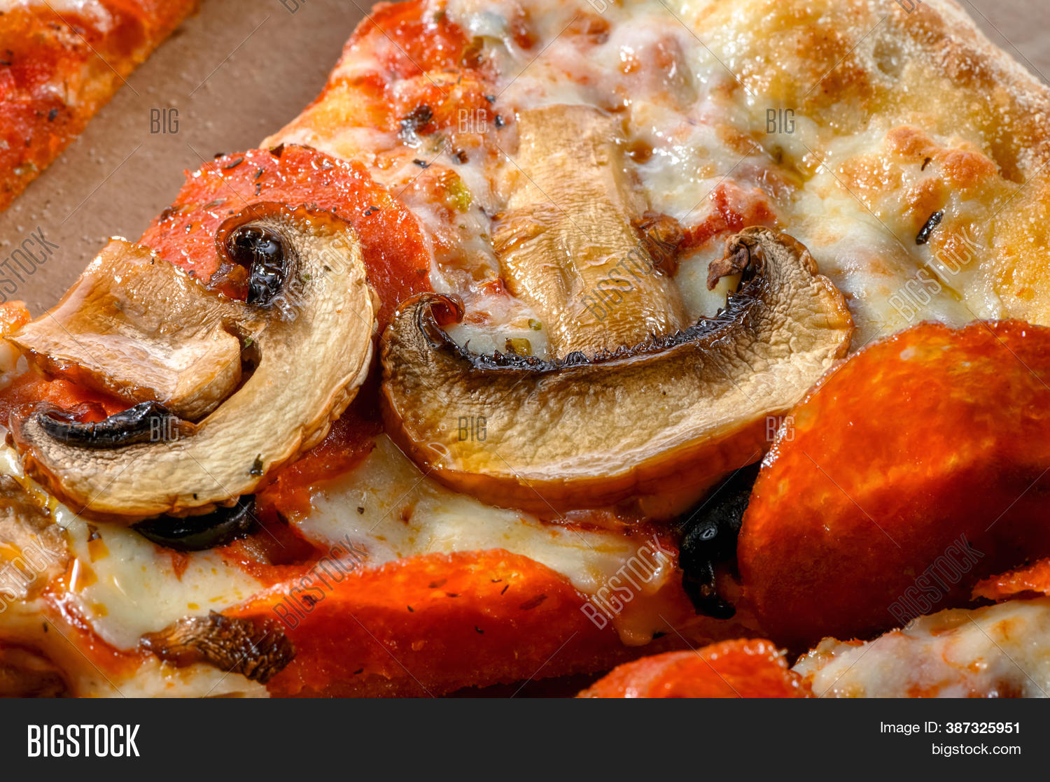 Slice Pizza Filling Image & Photo (Free Trial) | Bigstock