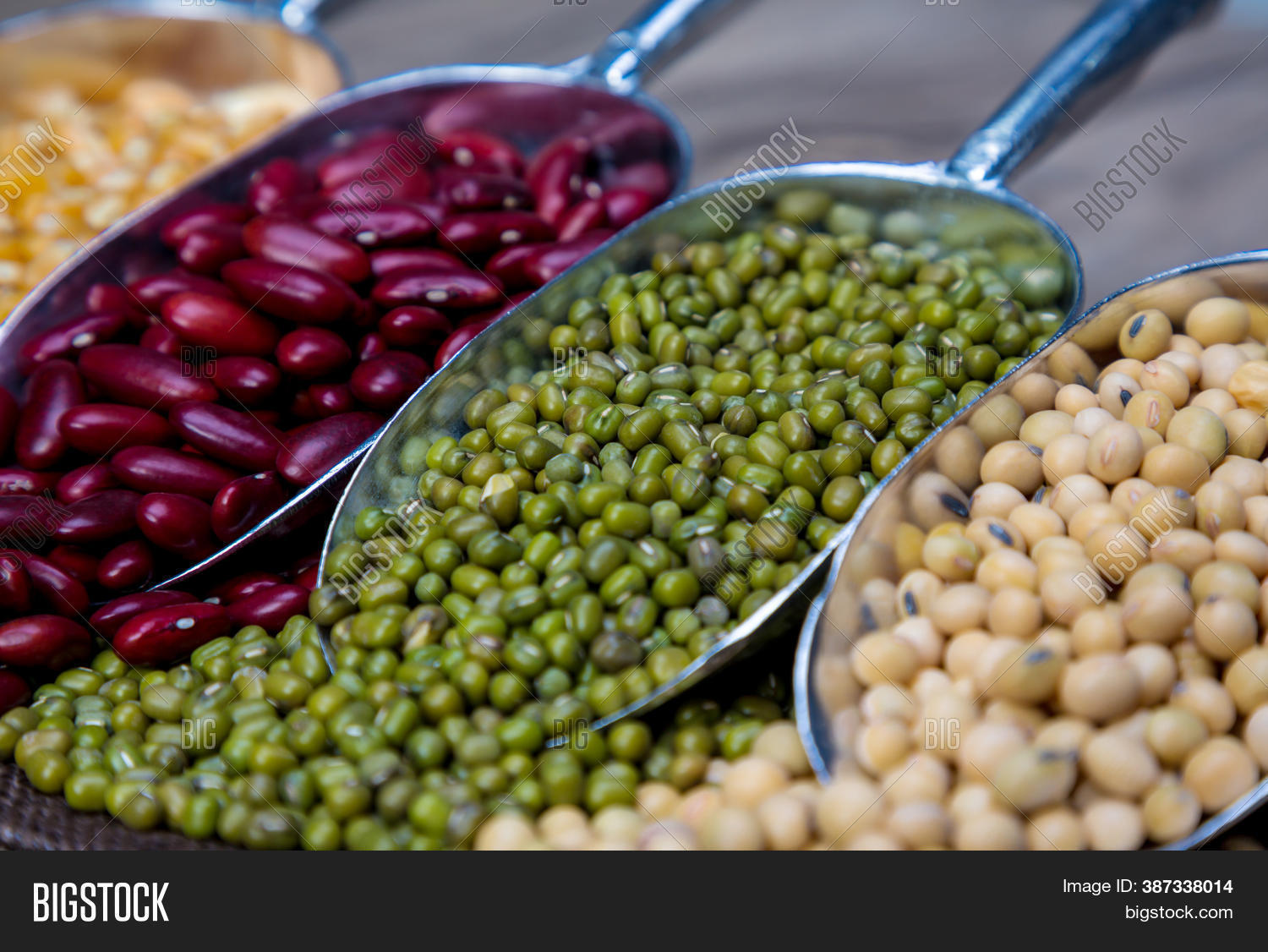 Organic Mung Beans On Image & Photo (Free Trial) | Bigstock
