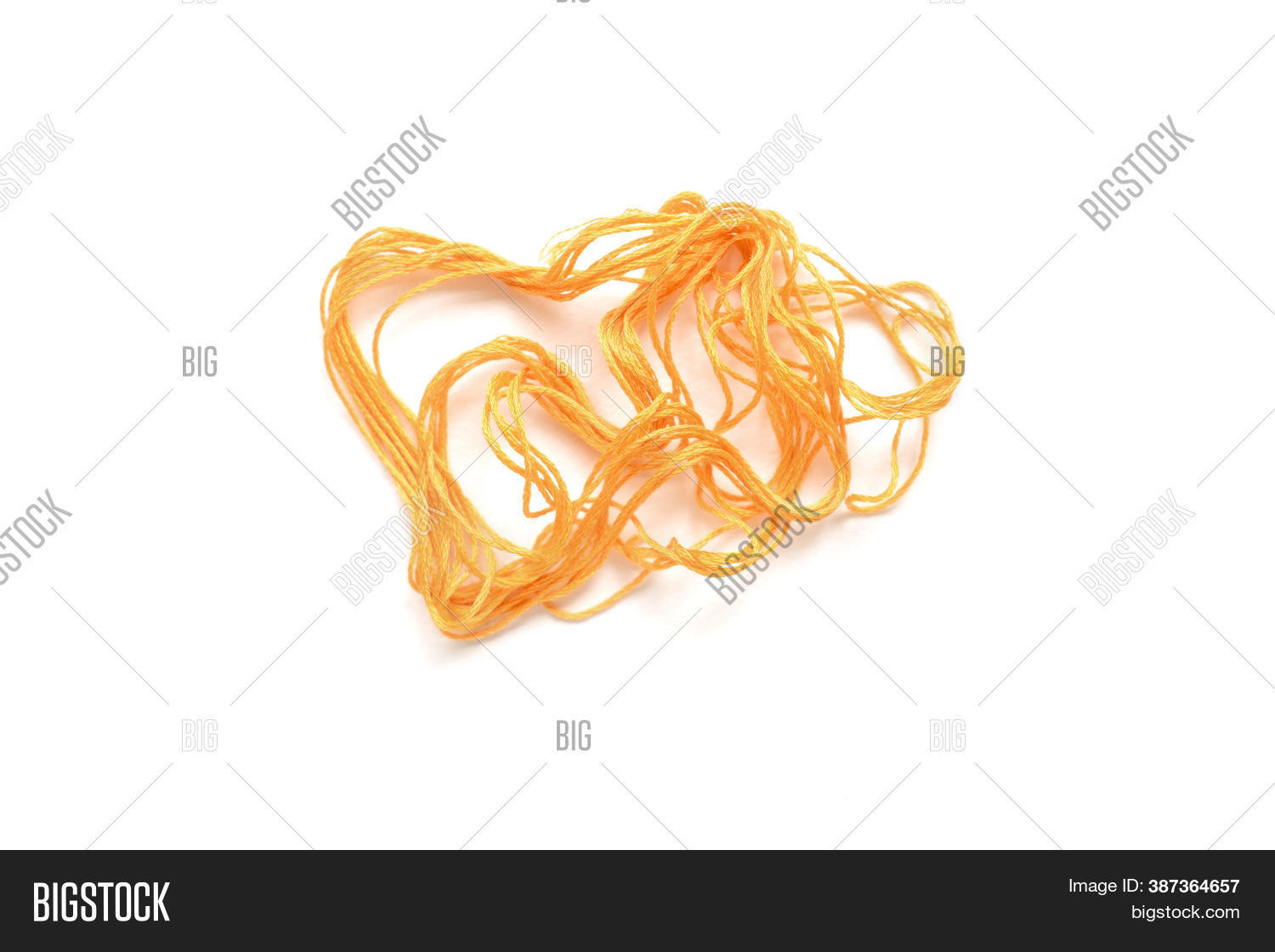 Tangled Orange Thread Image & Photo (Free Trial) | Bigstock