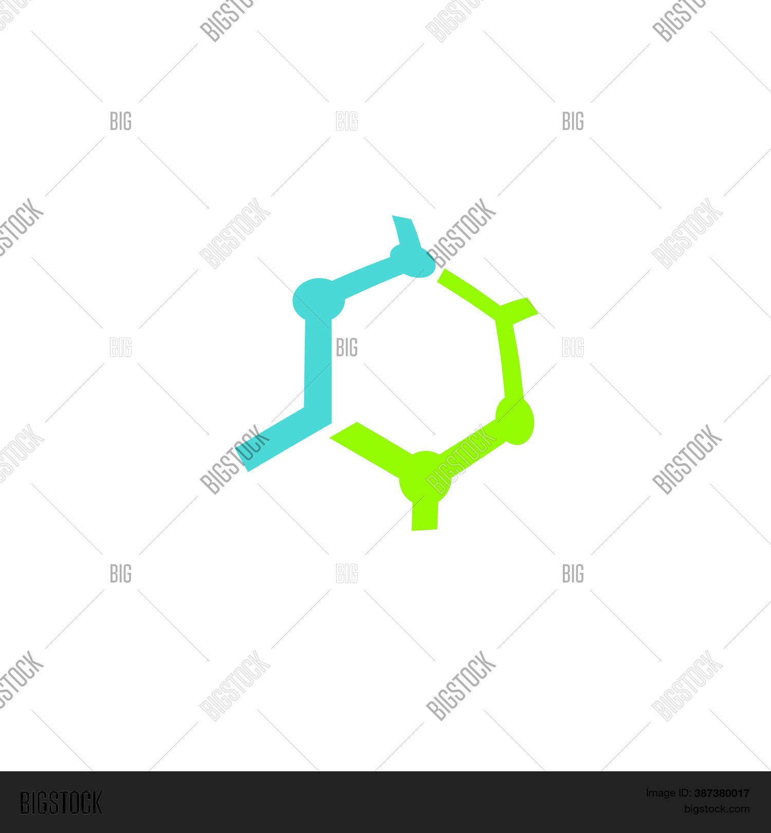 Hexagon Shape Shows Vector & Photo (Free Trial) | Bigstock