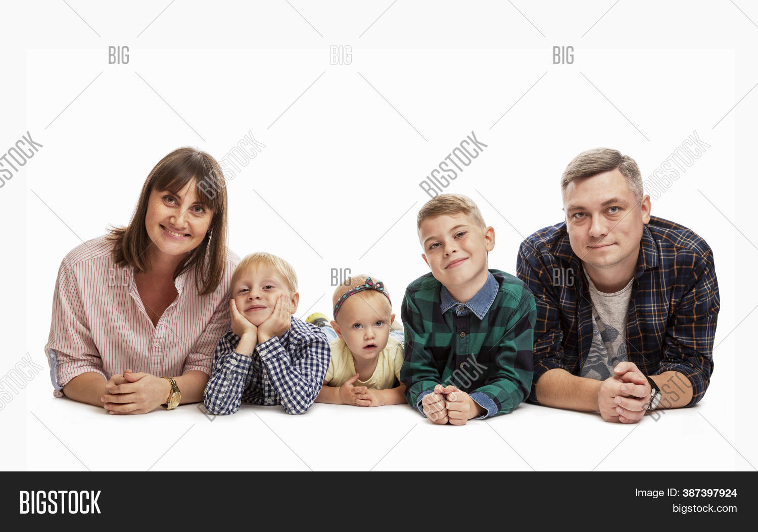Happy Family Three Image & Photo (Free Trial) | Bigstock