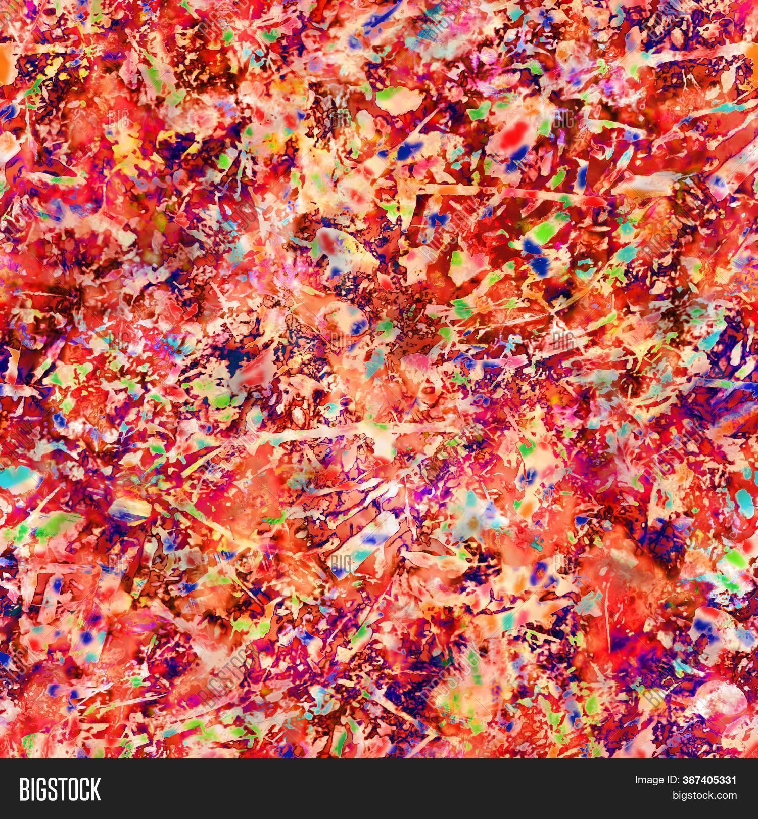 Blurry Red Painterly Image & Photo (Free Trial) | Bigstock