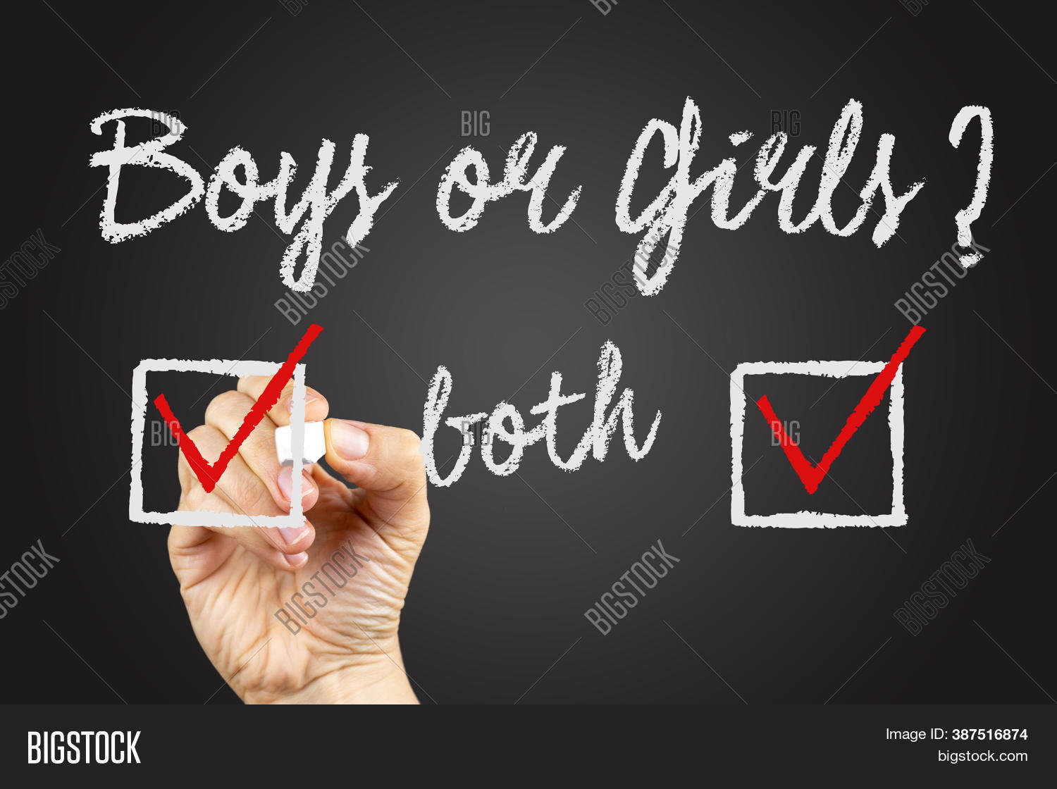 Choose Between Boys Image & Photo (Free Trial) | Bigstock