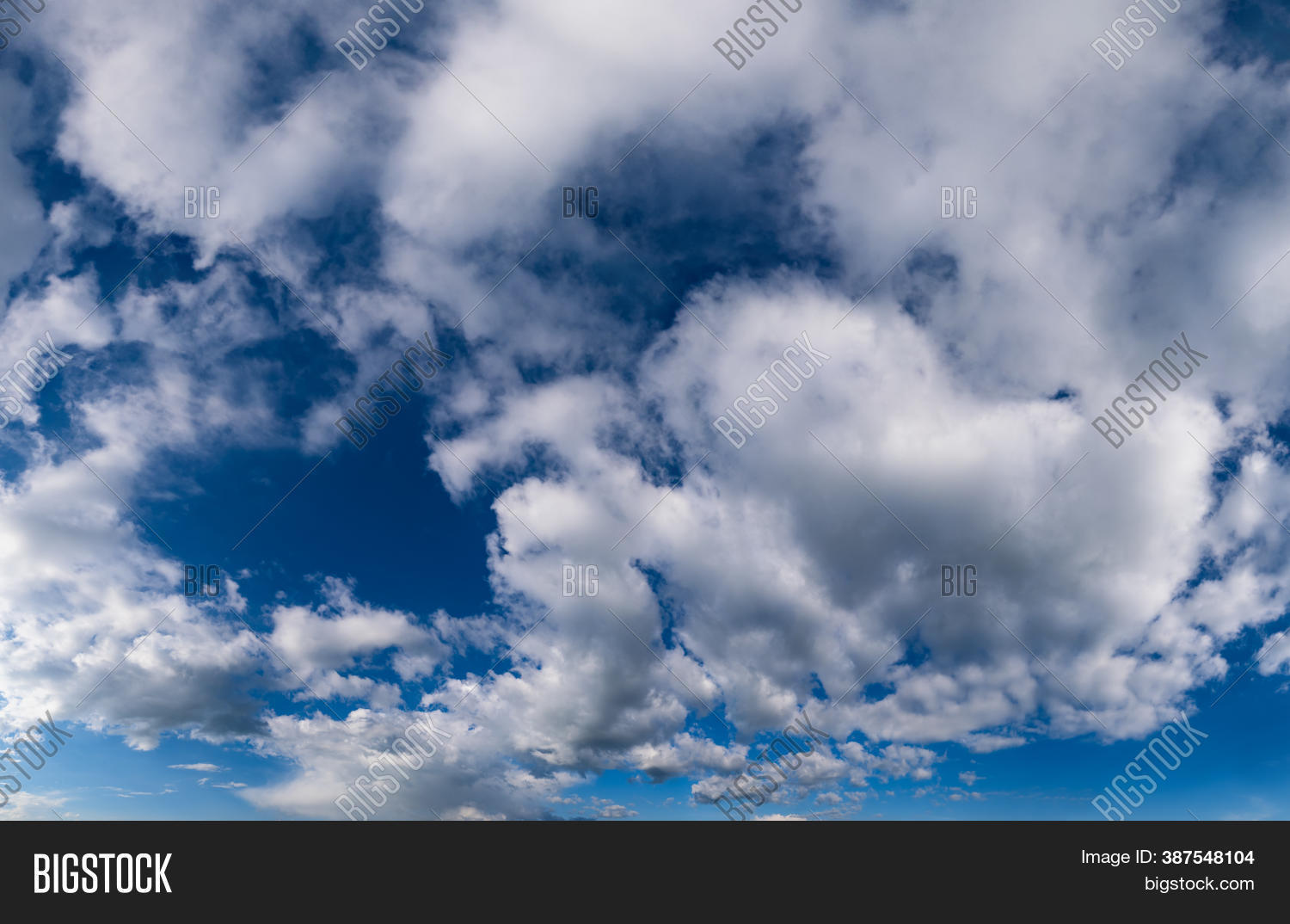 White Cumulus Clouds Image & Photo (Free Trial) | Bigstock