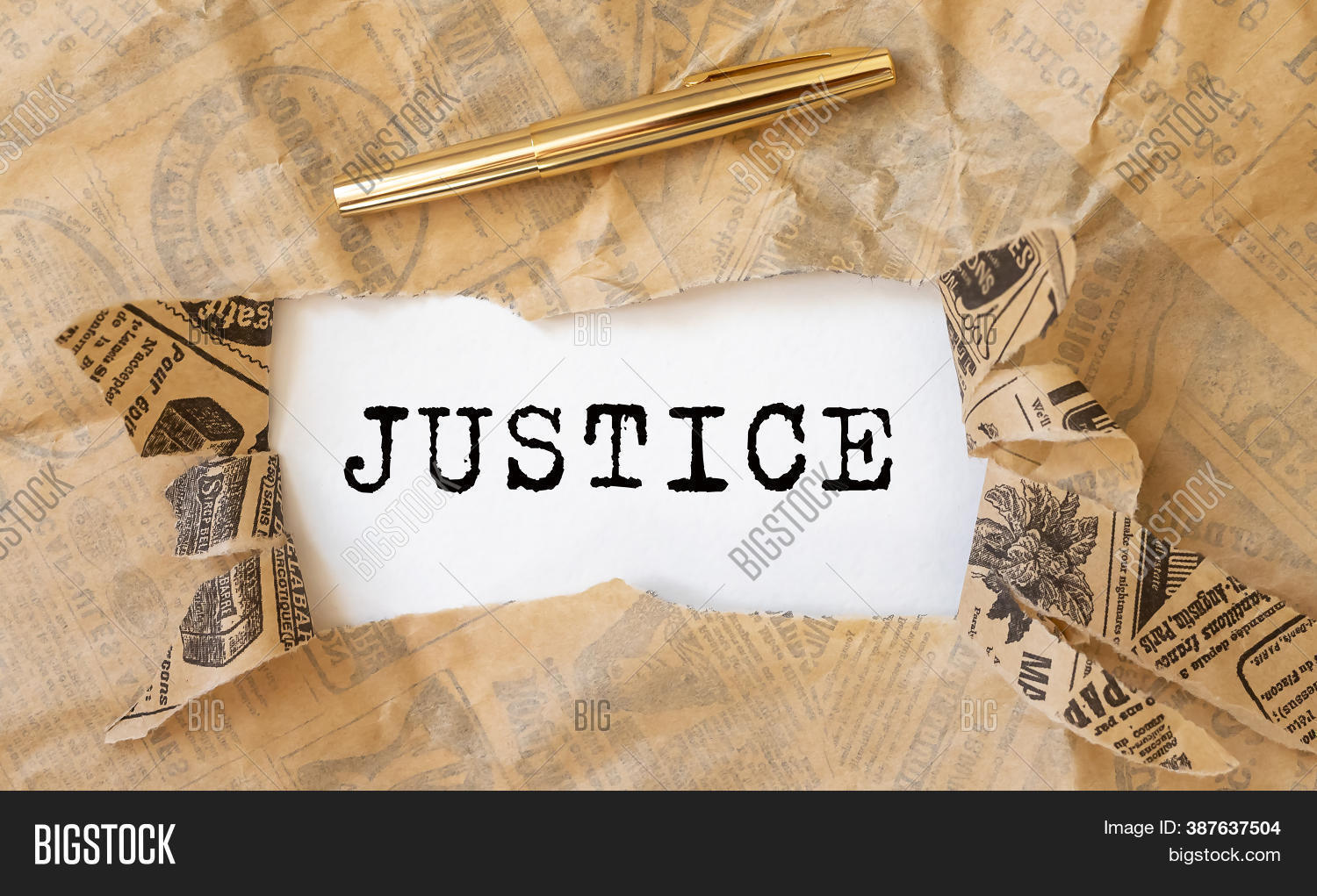 Justice Word Written Image & Photo (Free Trial) | Bigstock