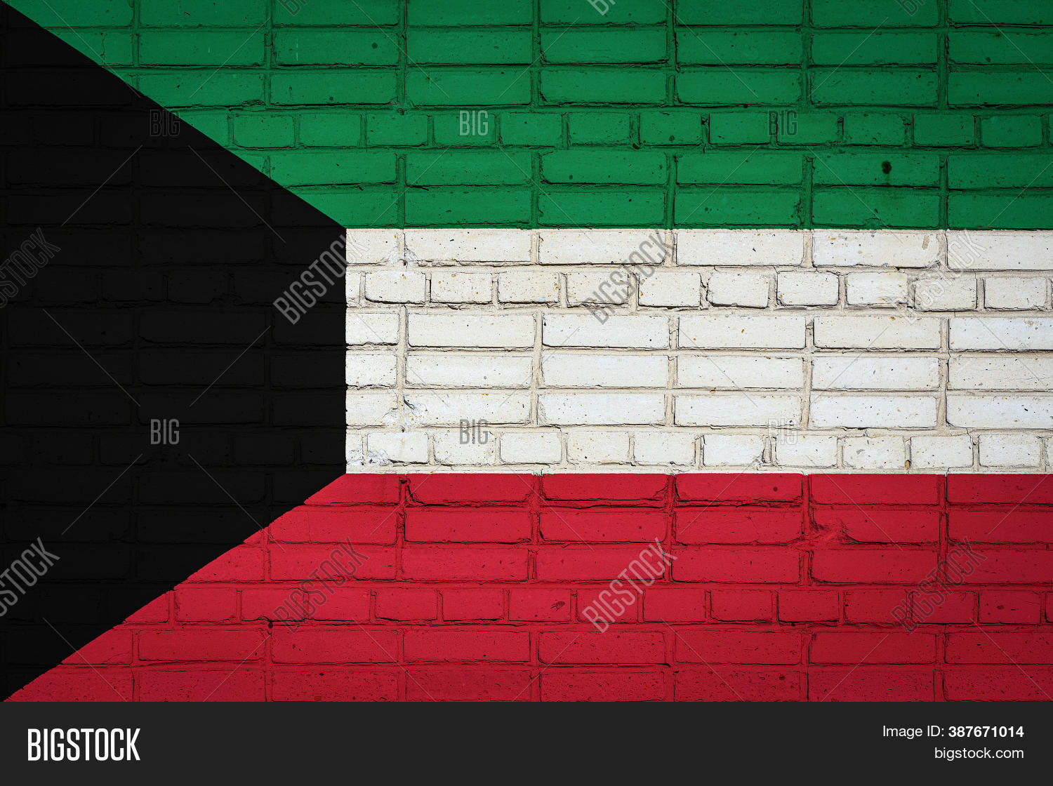 National Flag Kuwait Image & Photo (Free Trial) | Bigstock