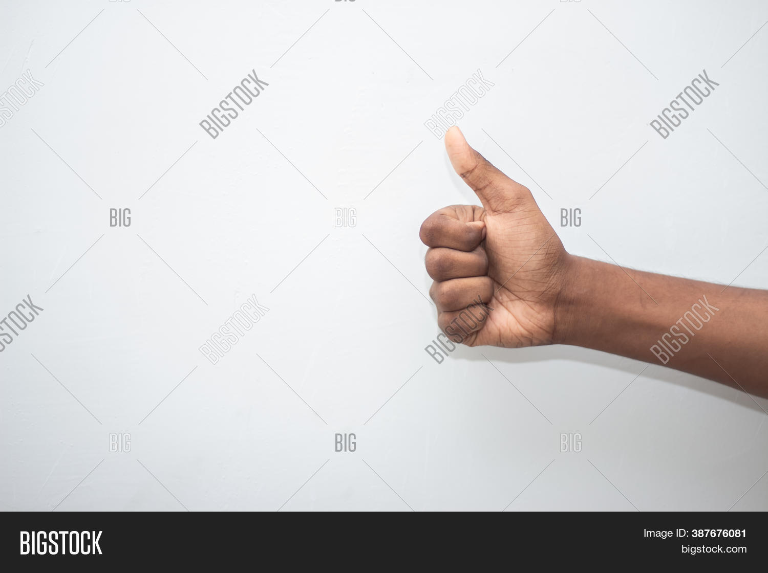 Thumbs Sign - Male Image & Photo (Free Trial) | Bigstock