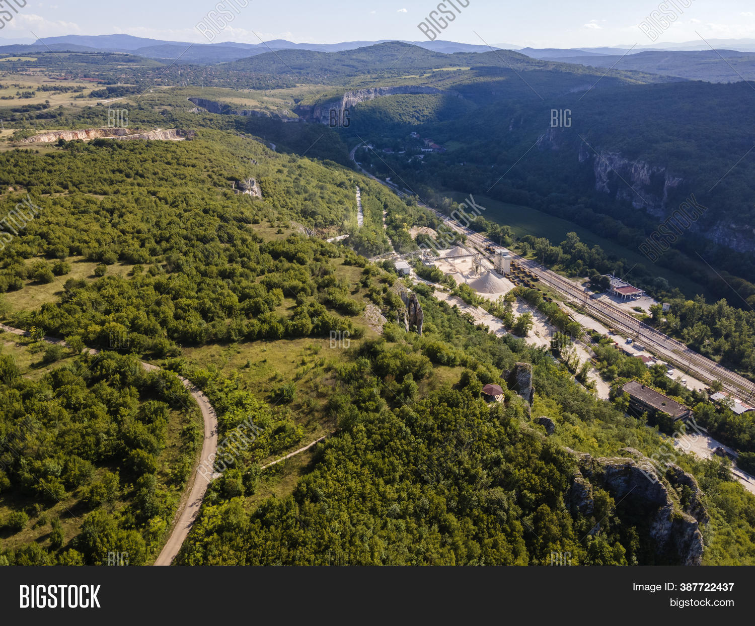 Aerial View Iskar Image & Photo (Free Trial) | Bigstock