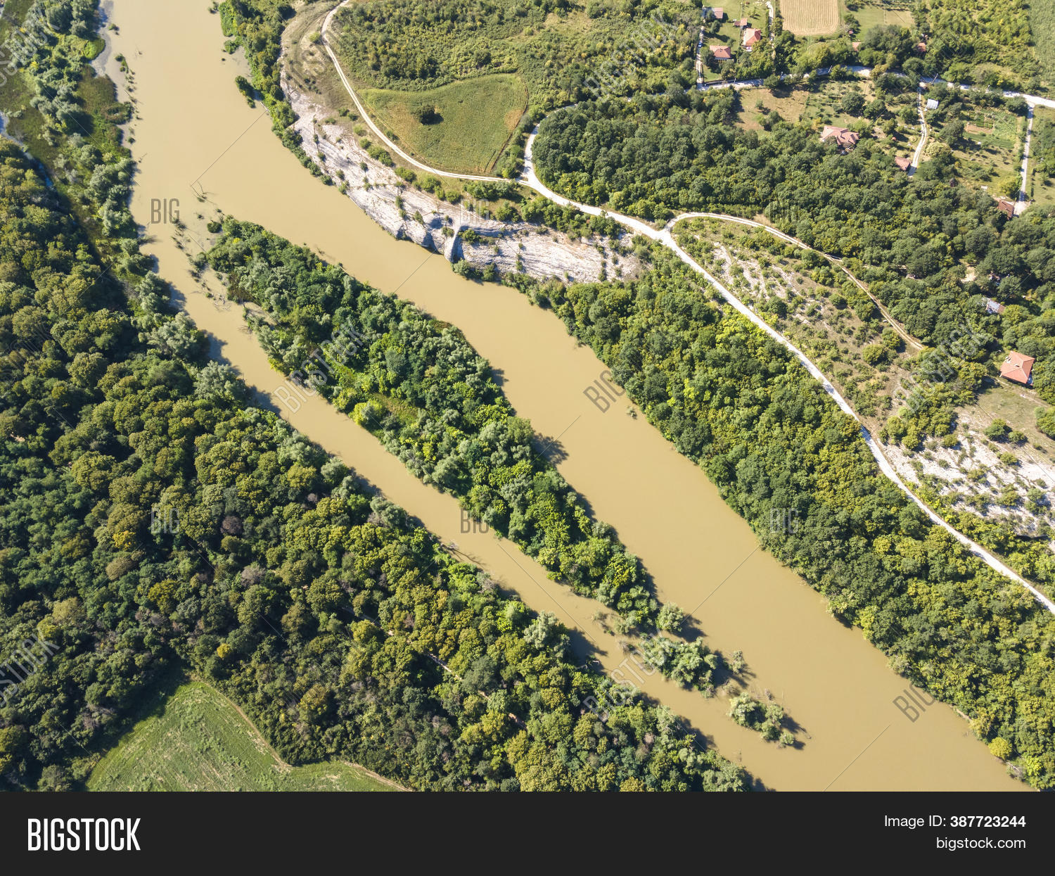 Aerial View Iskar Image & Photo (Free Trial) | Bigstock