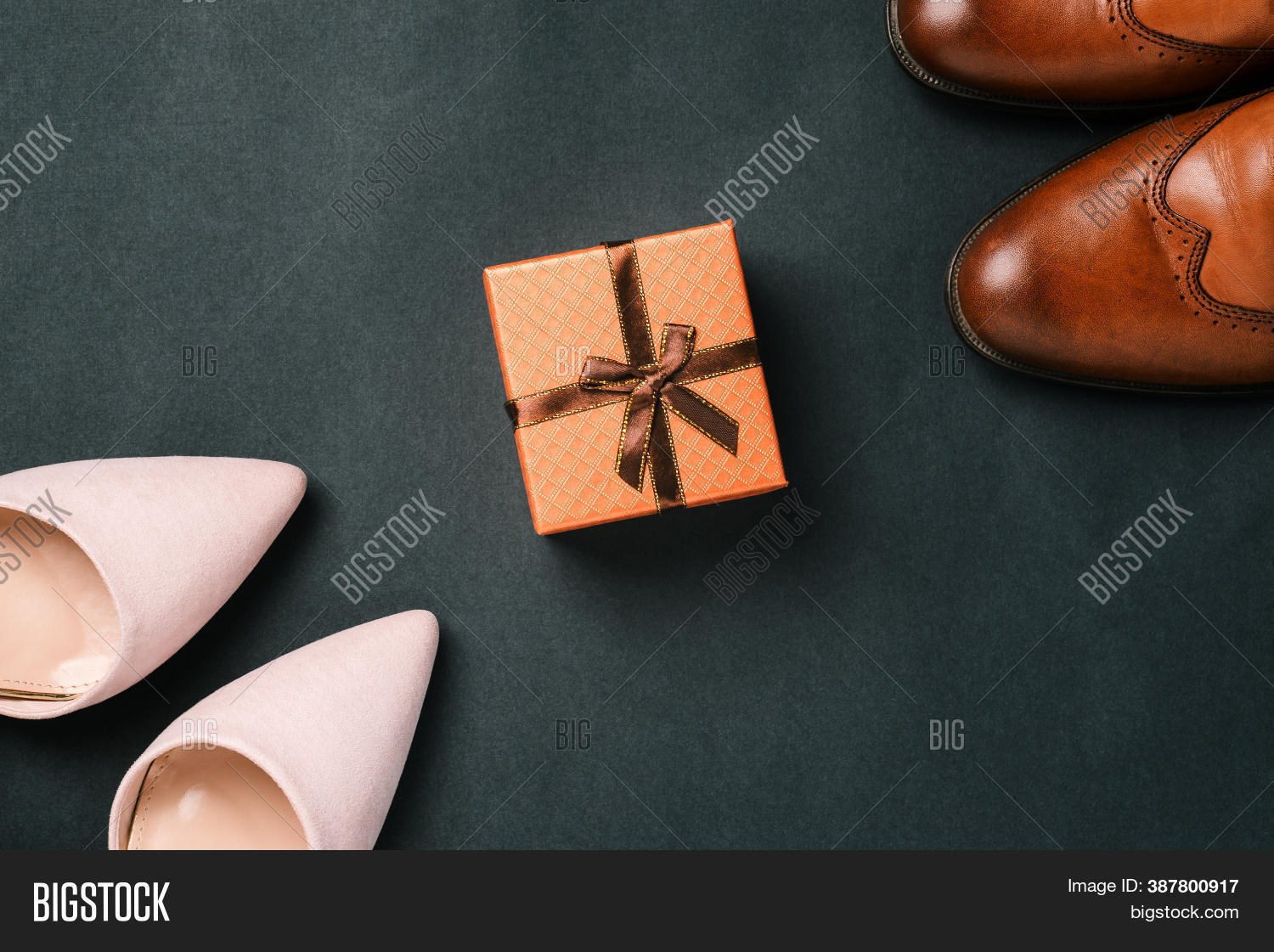 Womens Mens Shoes Gift Image & Photo (Free Trial) | Bigstock