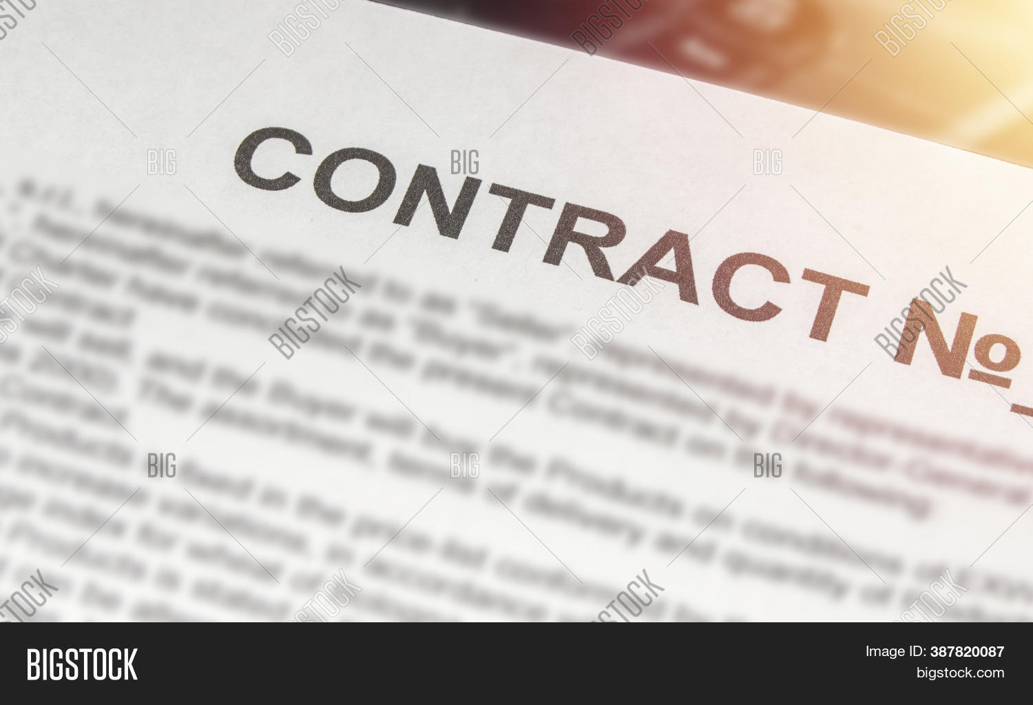 Business Contract Image & Photo (Free Trial) | Bigstock