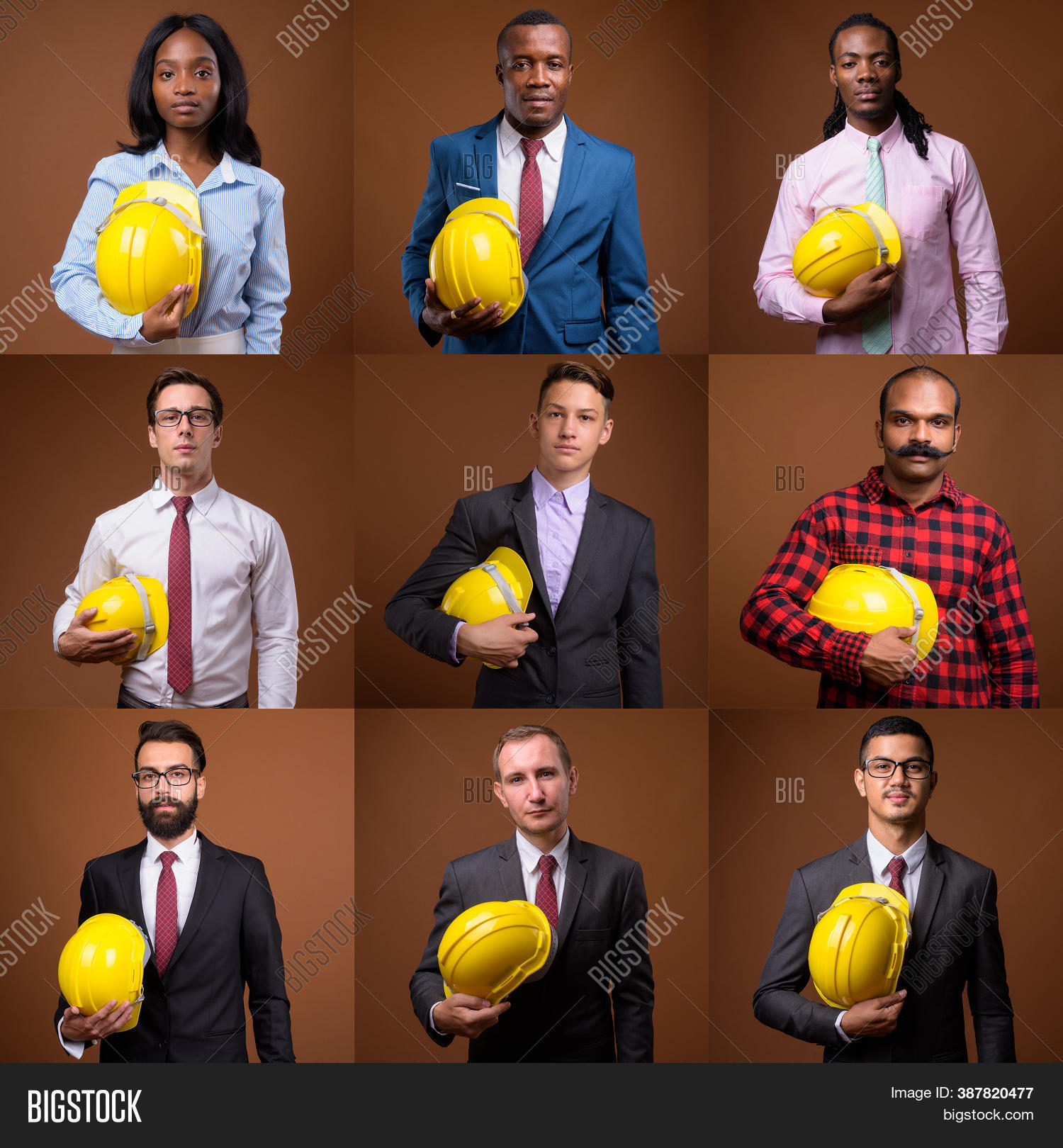 Collage Multi Ethnic Image & Photo (Free Trial) | Bigstock