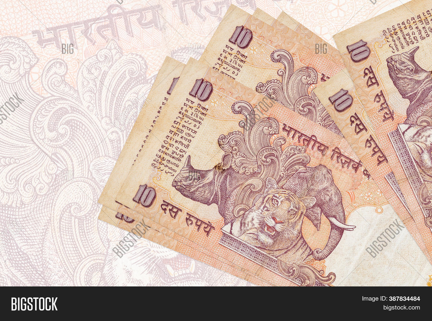 10 Indian Rupees Bills Image & Photo (Free Trial) | Bigstock