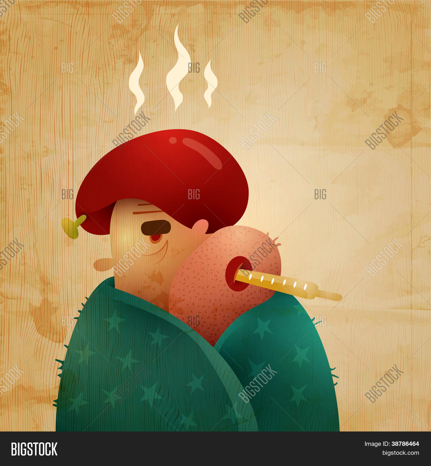 Man Caught Cold Vector & Photo (Free Trial) | Bigstock