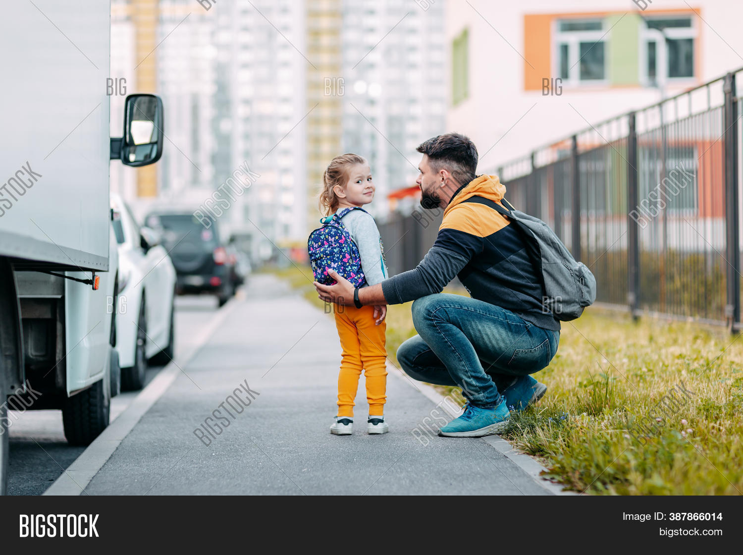Father Daughter Going Image & Photo (Free Trial) | Bigstock