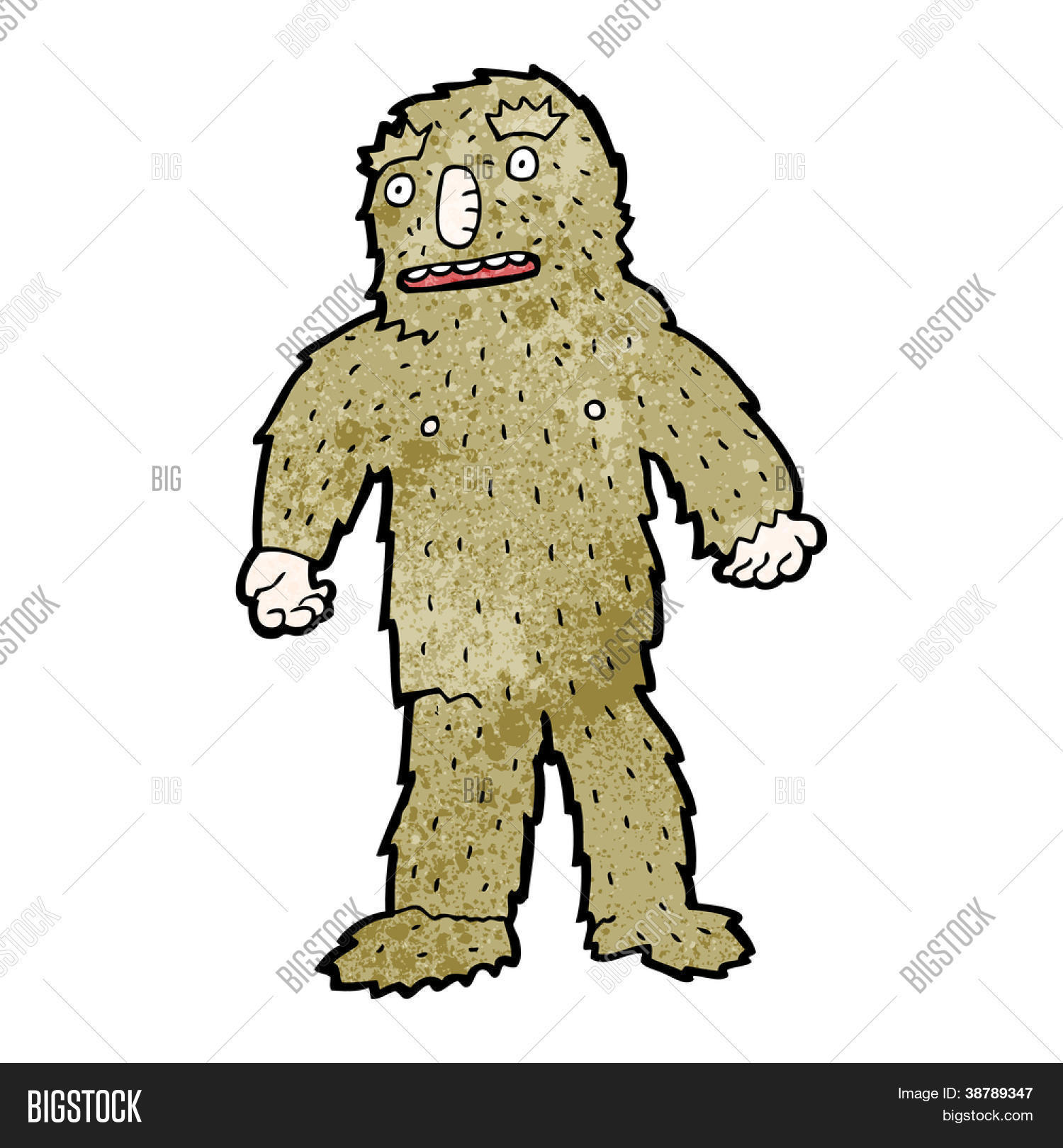 Cartoon Big Foot Vector & Photo (Free Trial) | Bigstock