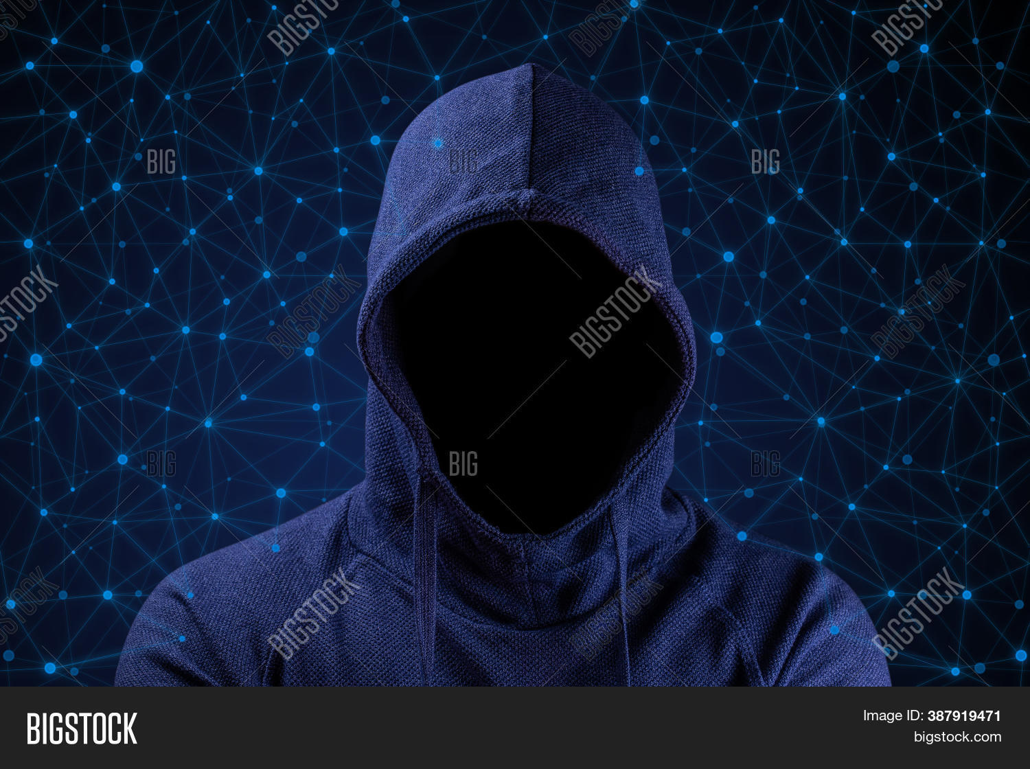 Hacker Hood Without Image & Photo (Free Trial) | Bigstock