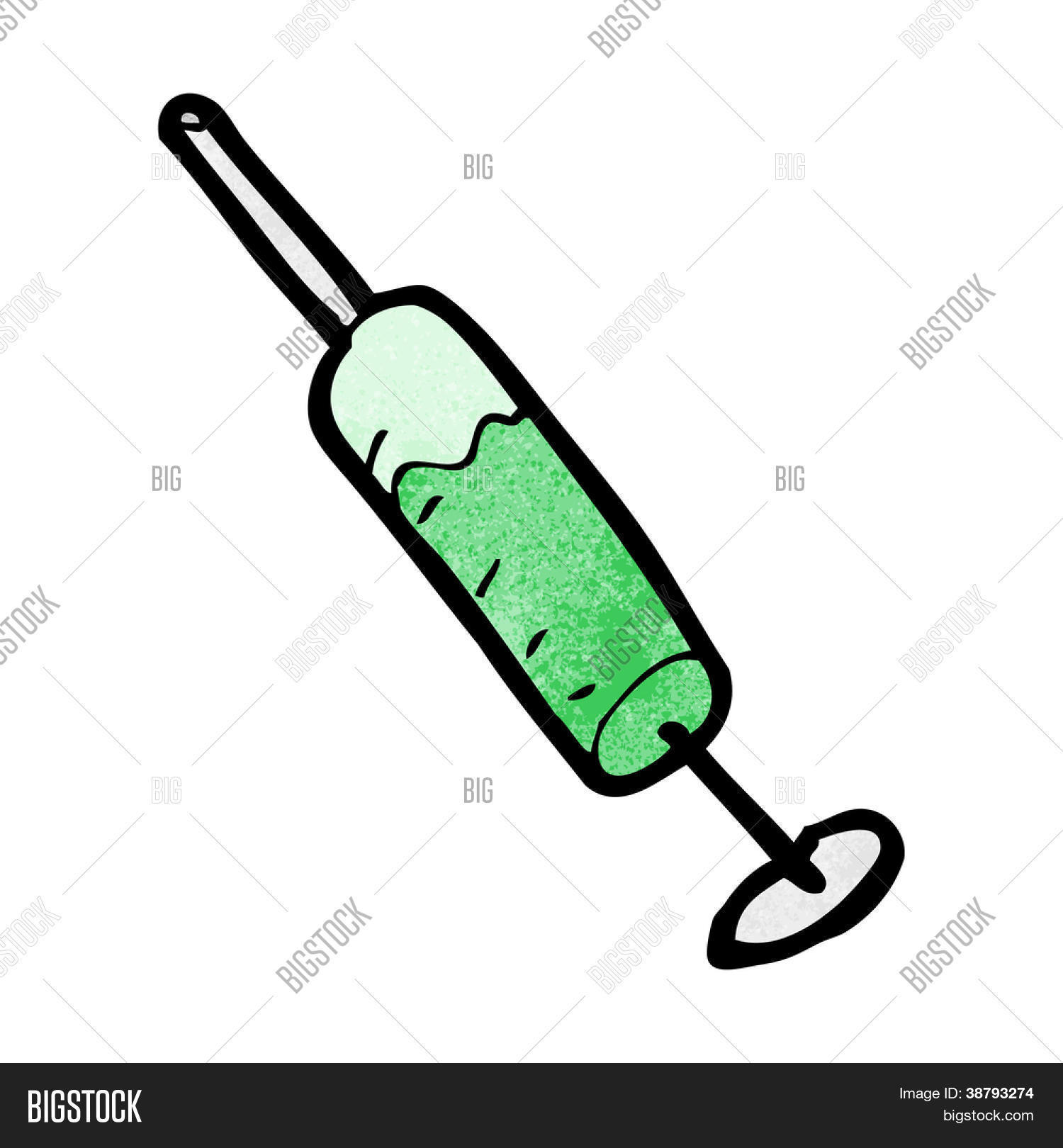 Cartoon Spuit vector en foto (gratis proefversie) | Bigstock