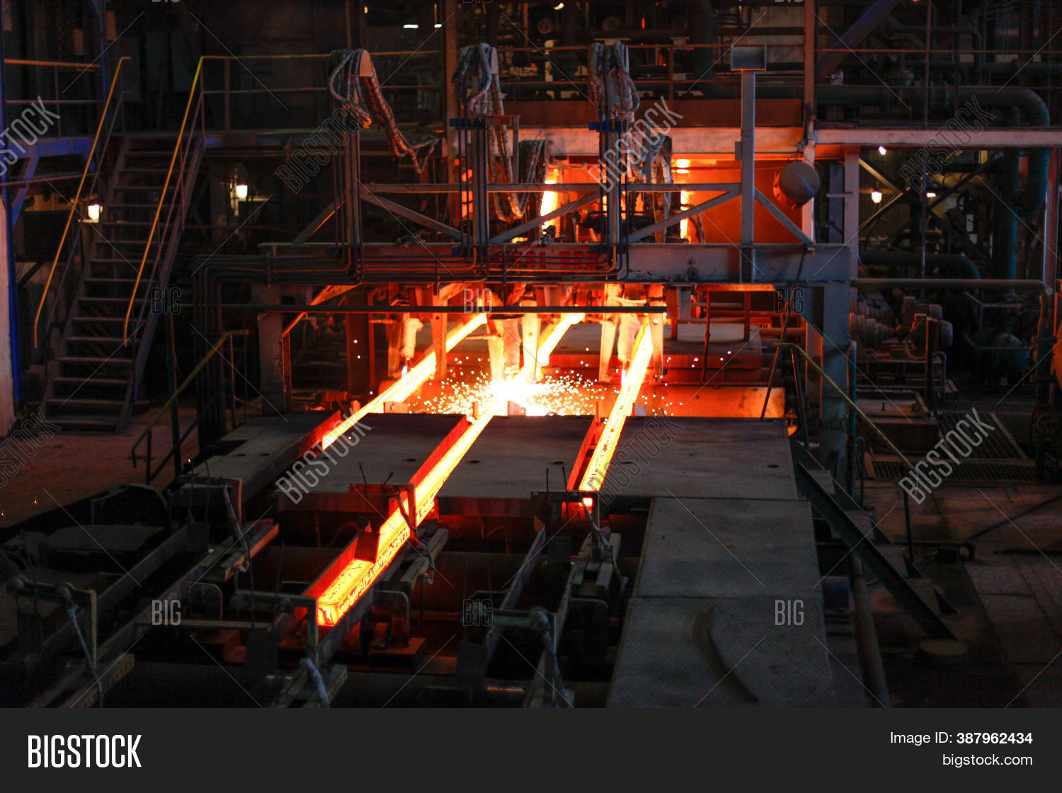 Red Hot Steel Metal Image & Photo (Free Trial) | Bigstock