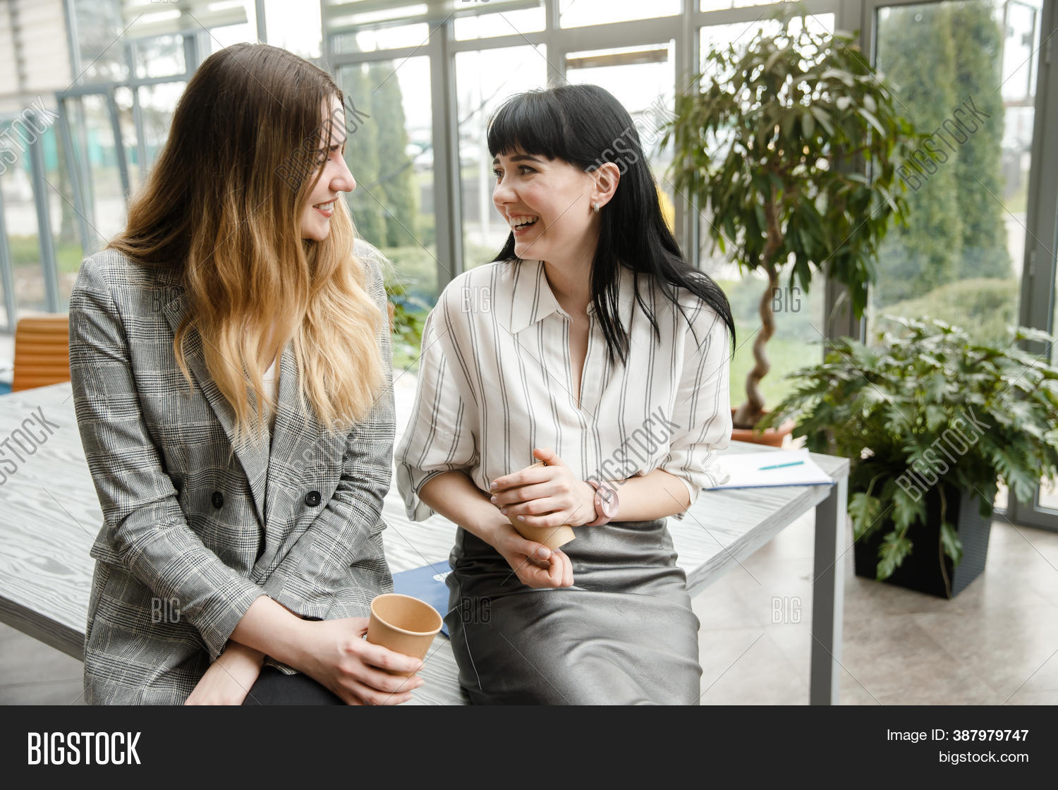 Two Girls Laughing Image & Photo (Free Trial) | Bigstock