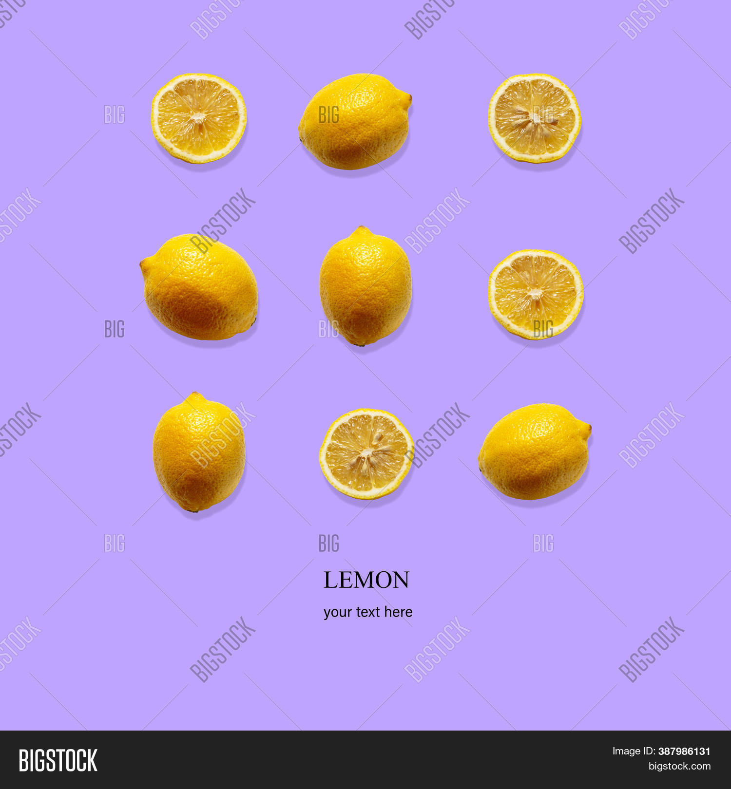 Seamless Lemon Pattern Image & Photo (Free Trial) | Bigstock