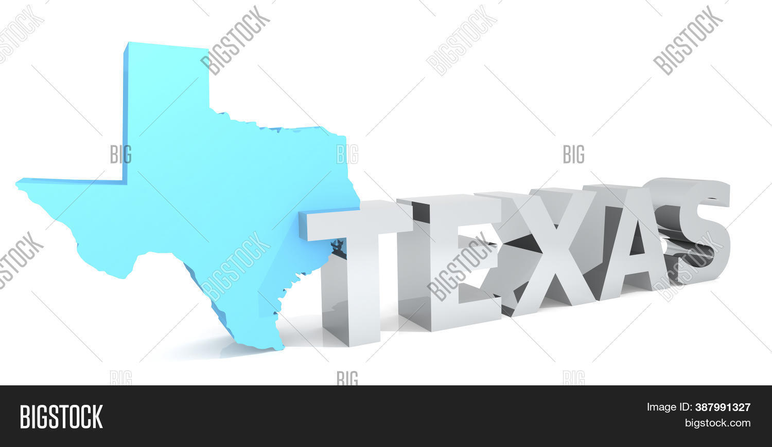 Texas Map Isolated Image & Photo (Free Trial) | Bigstock