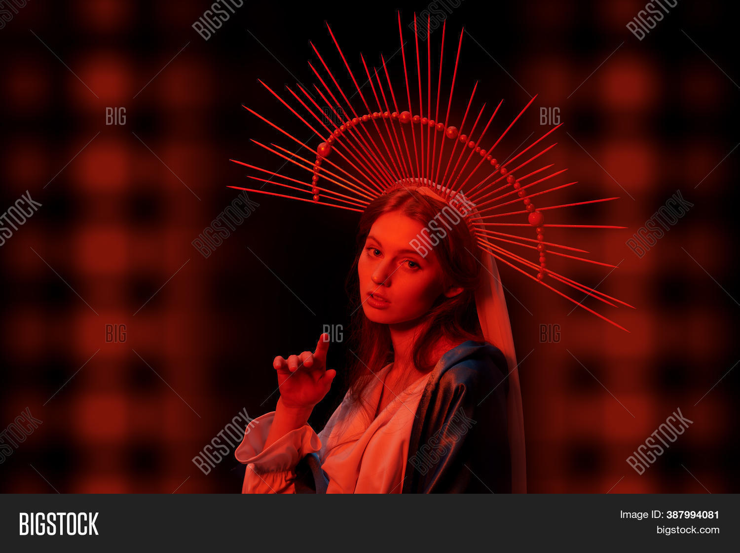 Virgin Mary Portrait Image & Photo (Free Trial) | Bigstock