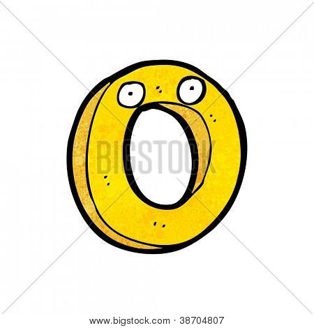 Cartoon Number 0 Vector & Photo (Free Trial) | Bigstock