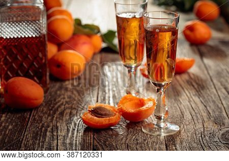 Apricot Liquor Fresh Image & Photo (Free Trial) | Bigstock